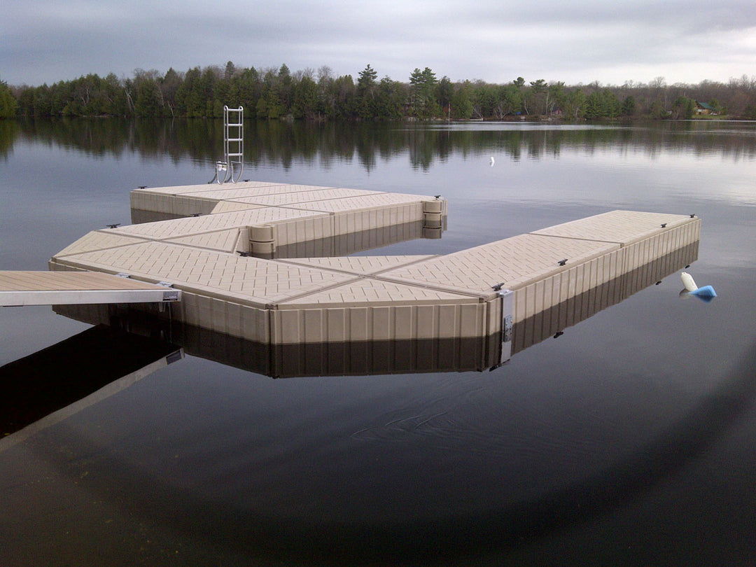 PolyDock Floating Modular Dock – Waterfront Recreation Specialists